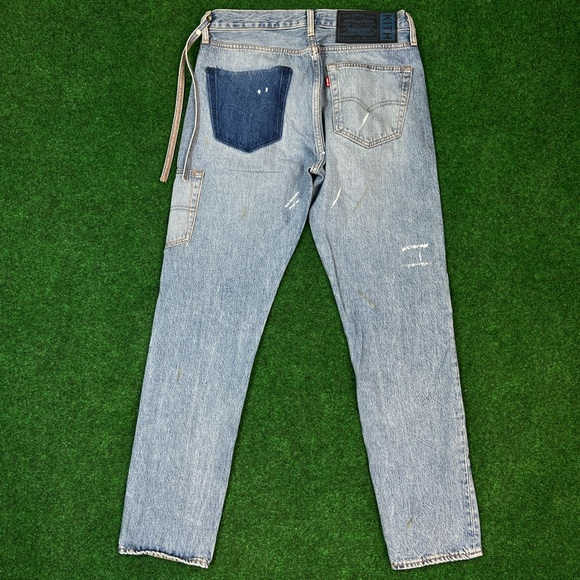 Kith | Jeans | Kith X Levis Mitchells Paint Splatter 5 Denim Medium ...